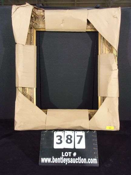 LARGE ORNATE GOLD FRAME 43 X 53 - Bentley & Associates, LLC
