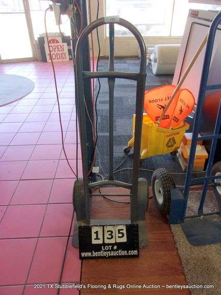 2-WHEELED METAL DOLLY - BLUE - Bentley & Associates, LLC