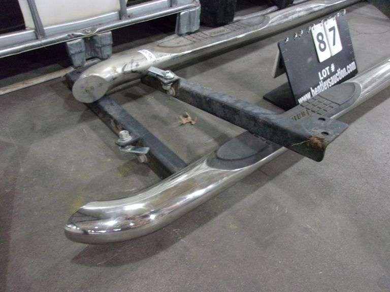 ARIES CHROME CREWCAB PICKUP SIDE STEPS - Bentley & Associates, LLC