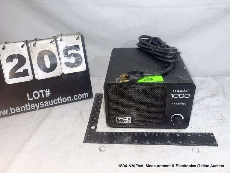 ANCHOR AN-1000 SPEAKER - Bentley & Associates, LLC