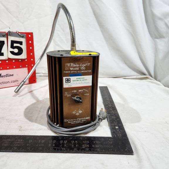 FIBER-LITE MODEL 190 FIBER OPTIC ILLUMINATOR - Bentley & Associates, LLC