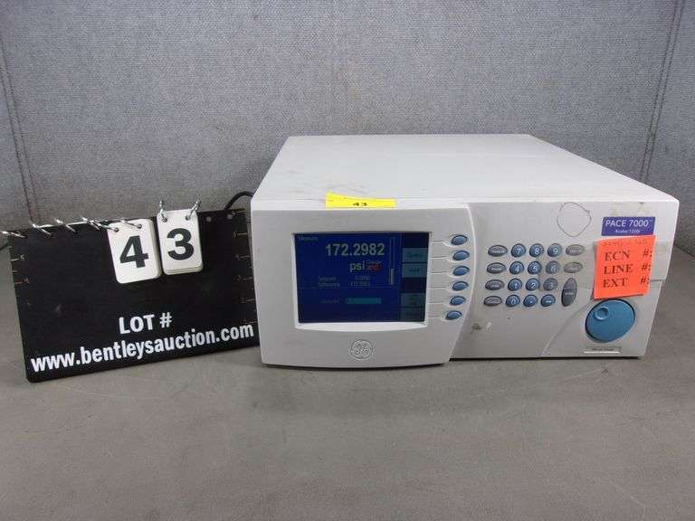 GE PACE 7000 RUSKA 7250i PRESSURE CONTROLLER - Bentley & Associates, LLC