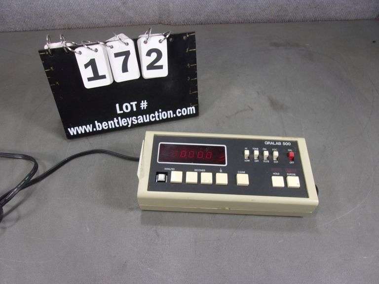 GRALAB 500 TIMER CONTROLLER - Bentley & Associates, LLC