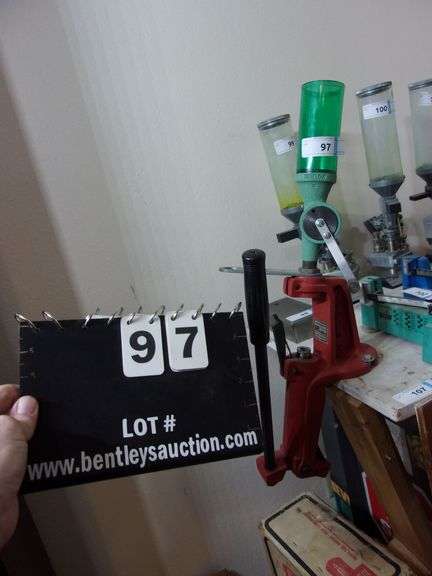 PLASTIC TOOL COMPANY METALLIC CARTRIDGE RELOADING PRESS - Bentley ...