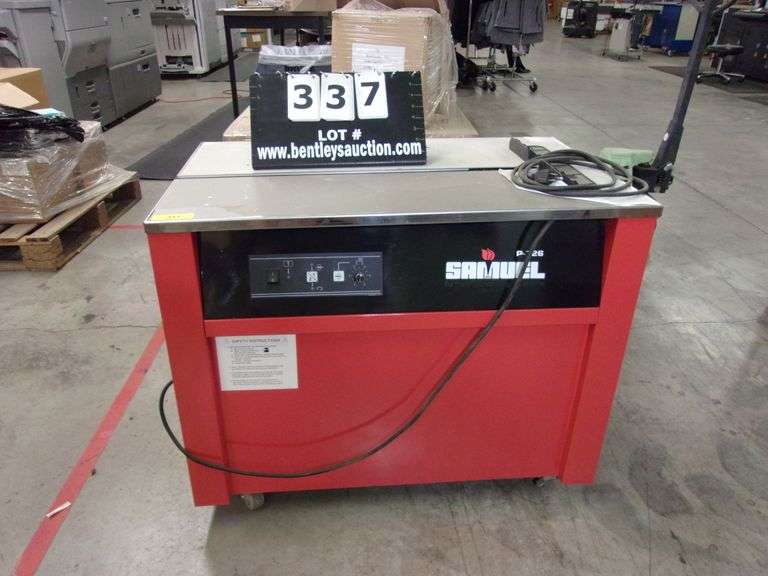 SAMUEL P-726 MODULAR STRAPPING BUNDLING MACHINE - Bentley & Associates, LLC