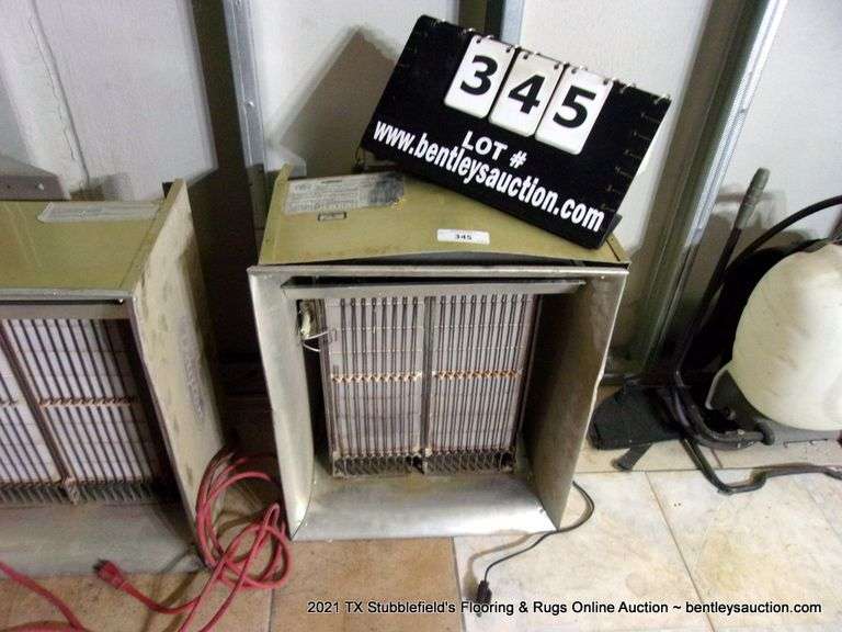 DAYTON 3E133-A GAS INFRARED HEATER - Bentley & Associates, LLC