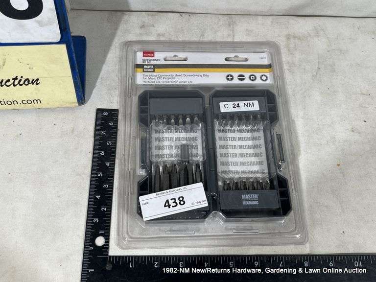 MASTER MECHANIC 40-PIECE SCREWDRIVER BIT SET - Bentley & Associates, LLC
