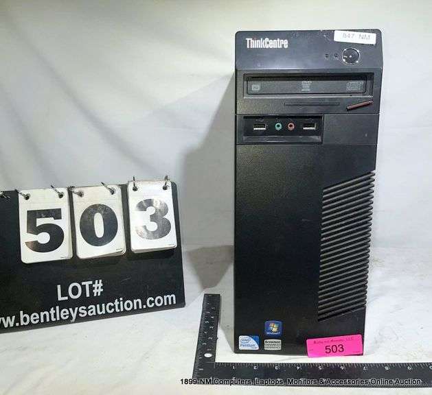 LENOVO THINKCENTRE PENTIUM DESKTOP - USED, AS IS - Bentley & Associates ...
