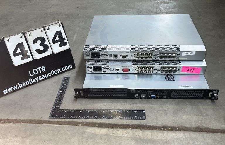 STACK: SILKWORM 200E, DELL POWEREDGE 200 SWITCHES (3X MONEY) - Bentley ...