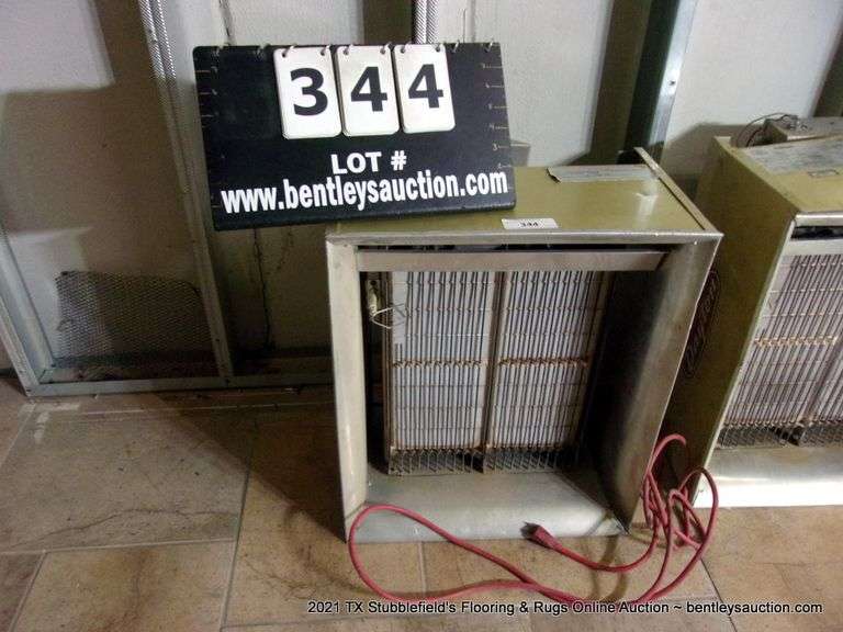 DAYTON 3E133-A GAS INFRARED HEATER - Bentley & Associates, LLC