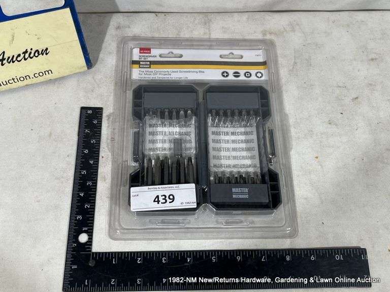 MASTER MECHANIC 40-PIECE SCREWDRIVER BIT SET - Bentley & Associates, LLC