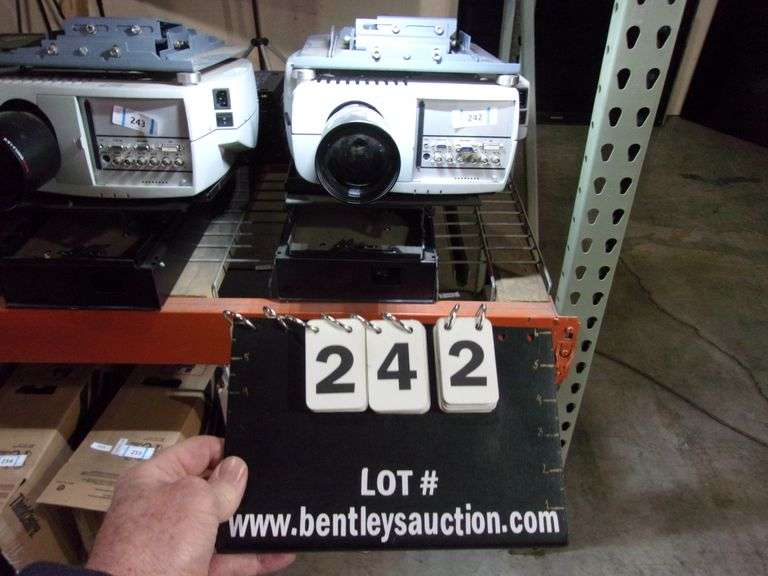 BARCO QVD PROJECTOR, MODEL IQ-2350, CUBIC DEFENSE APPLICATIONS ...