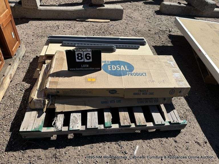 PALLET: EDSAL SHELF UNIT- HAS SCRATCHES & DENTS - Bentley & Associates, LLC