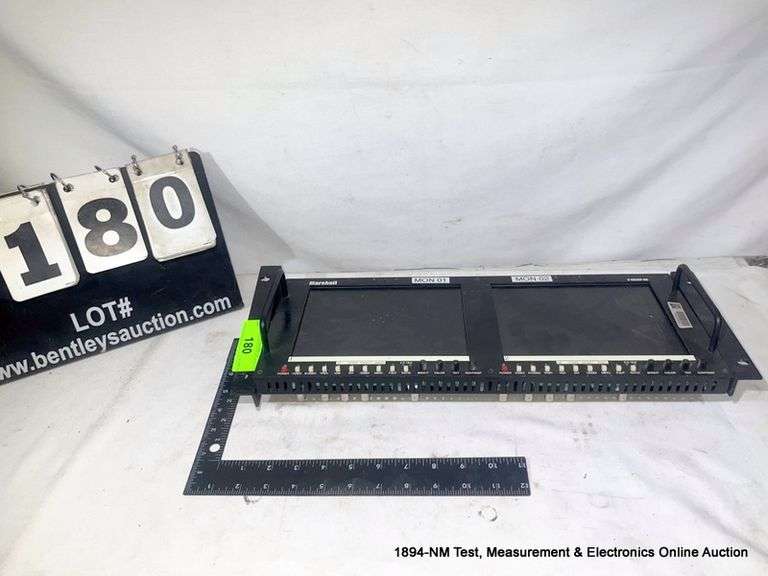 MARSHALL V-R82DP-HD DUAL SCREEN CONSOLE - Bentley & Associates, LLC