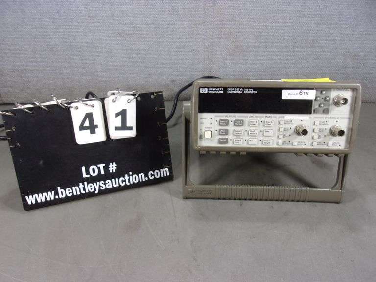 HP 53132A 225 MHZ UNIVERSAL COUNTER - Bentley & Associates, LLC