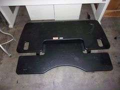 STANDING DESK ATTACHMENT - BLACK - Bentley & Associates, LLC