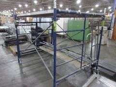 METAL TECH SAFER STACK BLUE SCAFFOLDING WITH ALUMINUM DECKING - Bentley ...