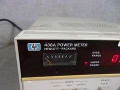 HP 436A RF POWER METER - Bentley & Associates, LLC