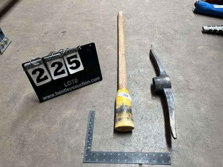 PICK AXE - USED, AS IS - Bentley & Associates, LLC