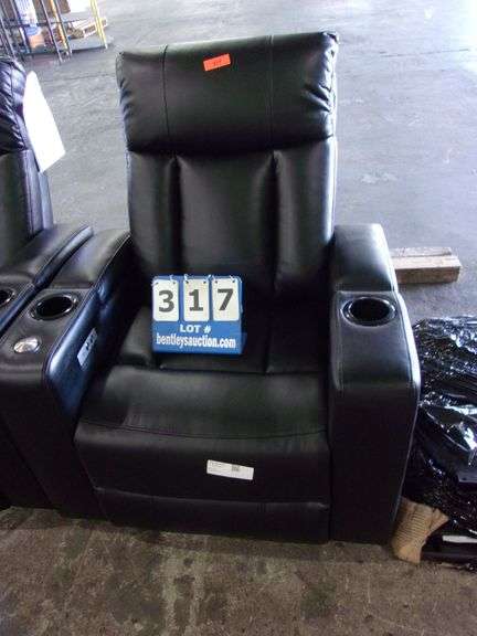 ABBYSON LARSON POWER THEATER RECLINER - Bentley & Associates, LLC