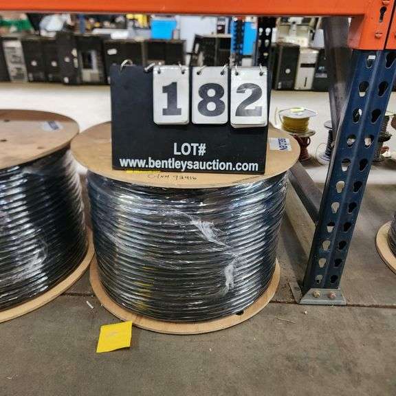 SPOOL: BELDEN Y66121 305 MTR 2 PAIR 22 AWG BLACK SHIELDED CABLE ...