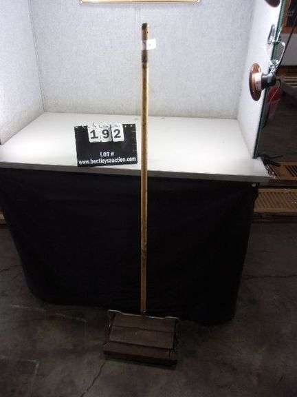 WOODEN PUSH SWEEPER - Bentley & Associates, LLC