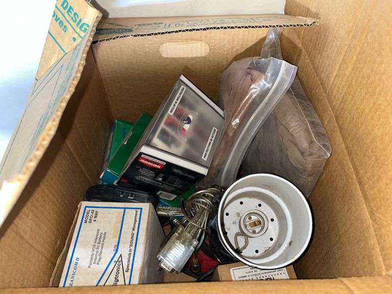 BOX: MISC ELECTRONIC COMPONENTS, LIGHT - Bentley & Associates, LLC