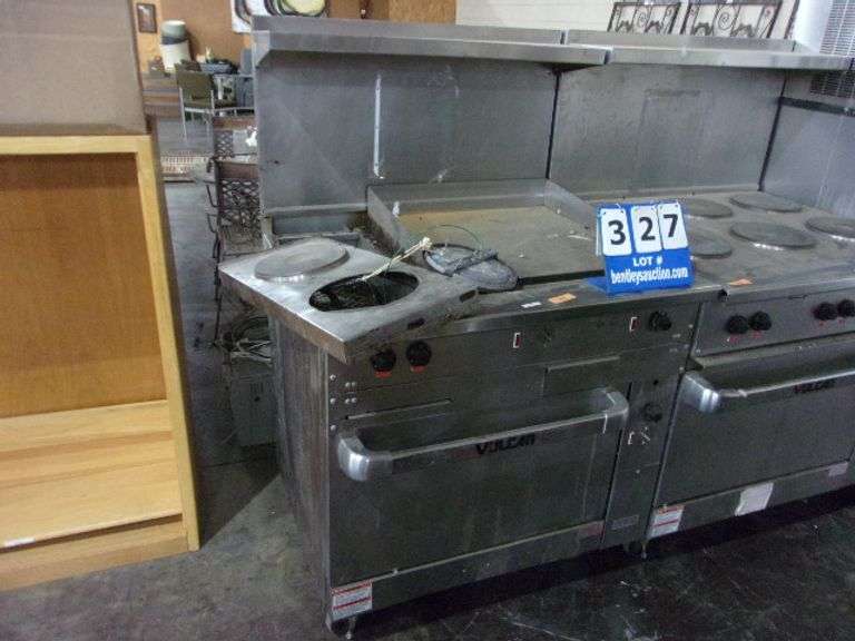 VULCAN STAINLESS STEEL INDUSTRIAL 2-BURNER GRILL/OVEN - Bentley ...