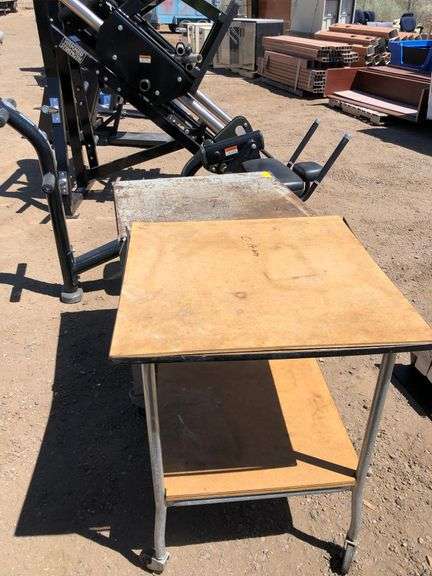 METAL CASTERED CARTS - USED, AS IS (2X MONEY) - Bentley & Associates, LLC