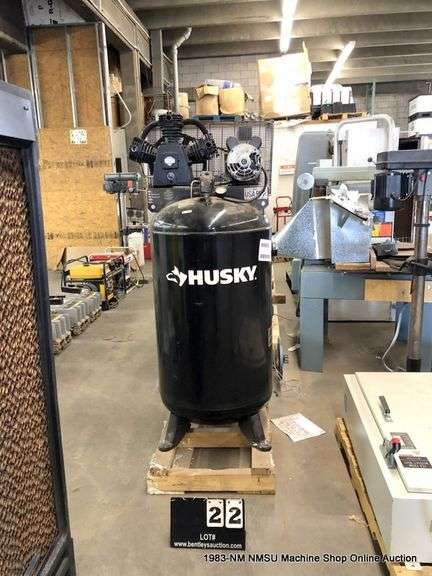 HUSKY C801H 80-GALLON COMPRESSOR 230 VOLT, 1 PHASE - Bentley ...