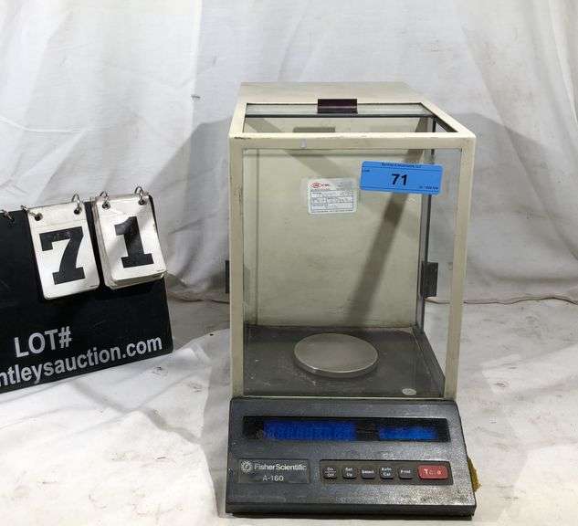 FISHER SCIENTIFIC A-160 SCALE - Bentley & Associates, LLC