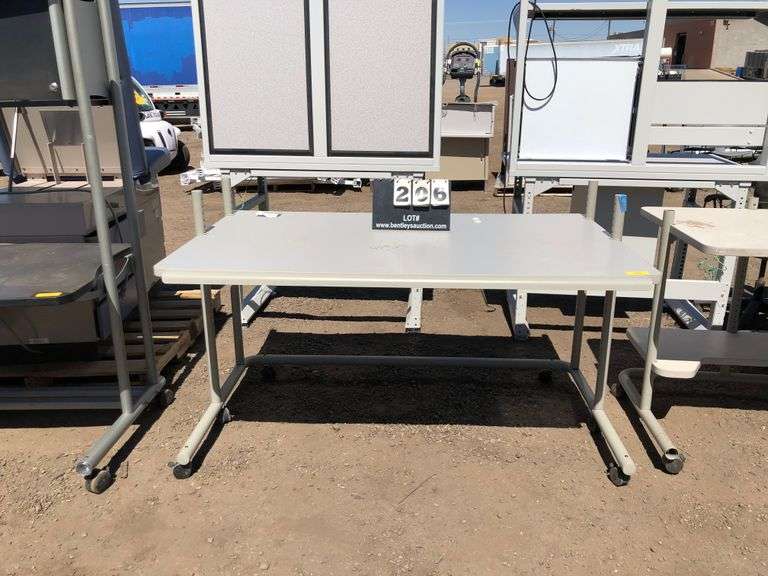 CASTERED ANTHRO CART - 60 X 38 X 32 - USED, AS IS - Bentley ...