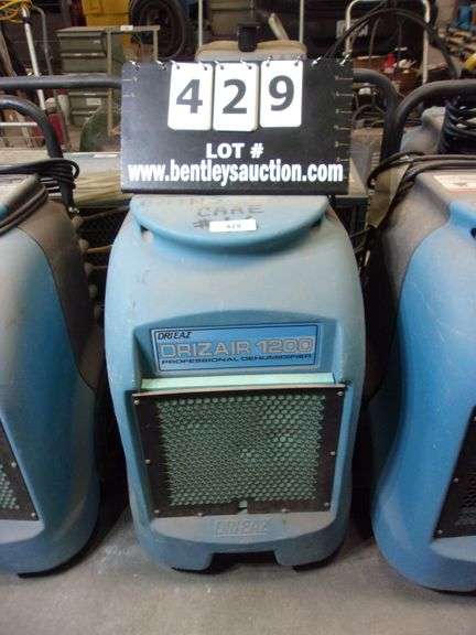 DRI-EAZ DRIZAIR 1200 PROFESSIONAL DEHUMIDIFIER MODEL: F203 - Bentley ...