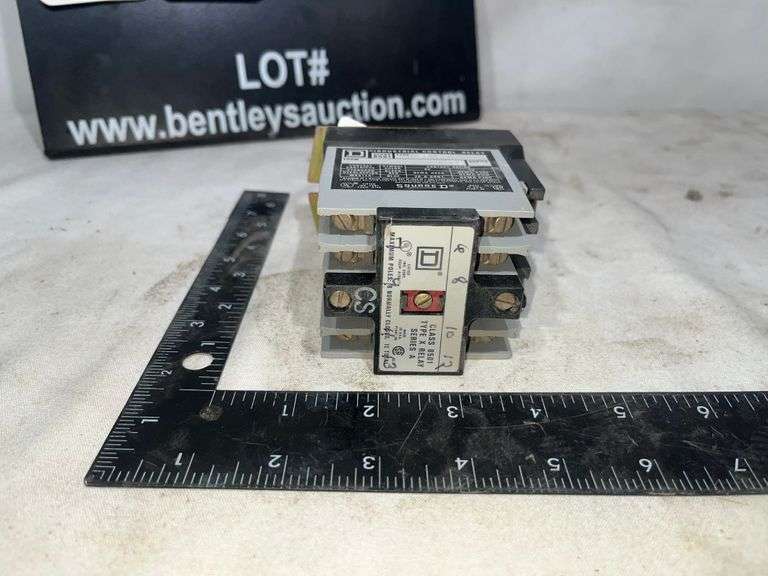 SQUARE D INDUSTRIAL CONTROL RELAY - Bentley & Associates, LLC