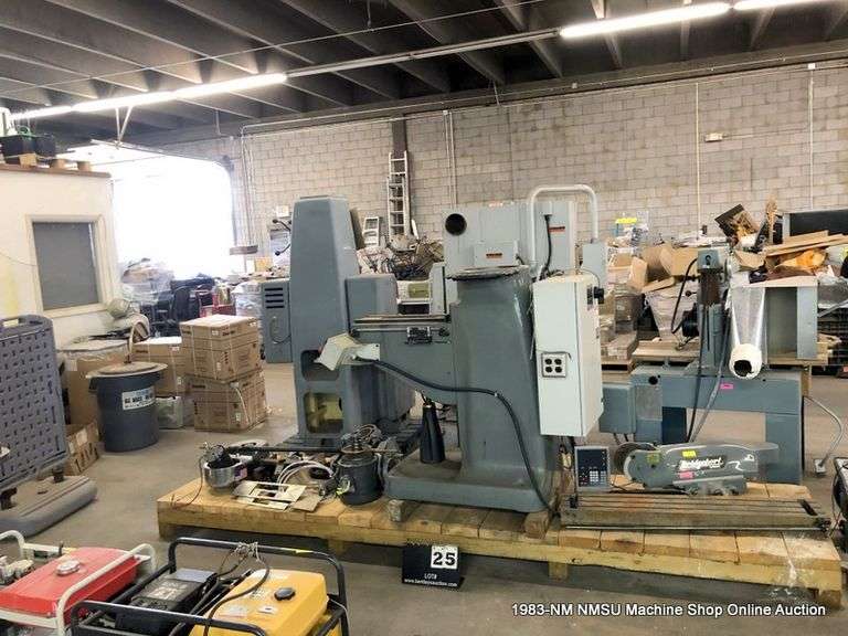 BRIDGEPORT BY HARDINGE NF-A MILLING MACHINE - DISASSEMBLED - Bentley ...