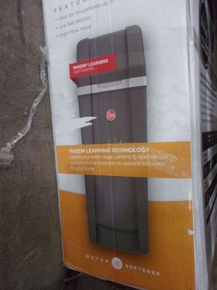 RHEEM WATER SOFTENER 32K GRAIN CAPACITY - Bentley & Associates, LLC