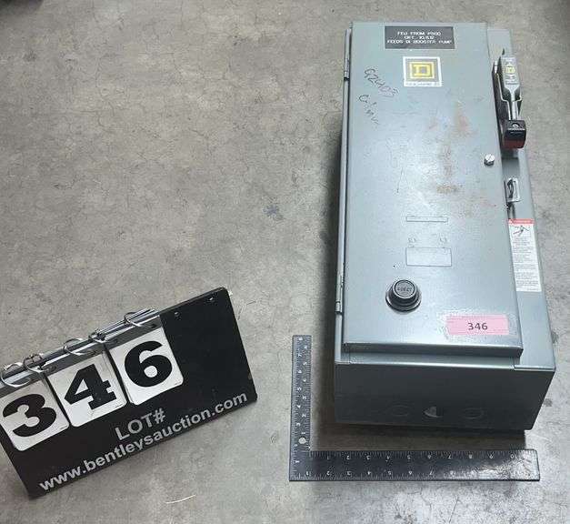 SQUARE D BREAKER BOX/ELECTRICAL ENCLOSURE - Bentley & Associates, LLC