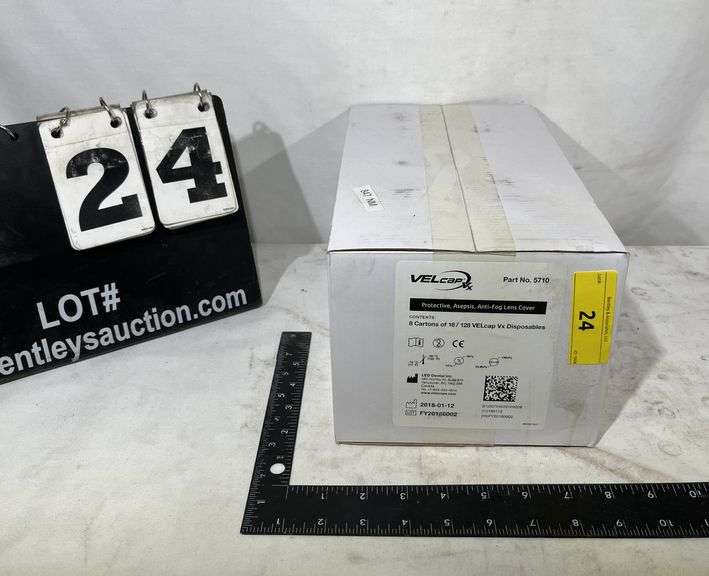 VELCAP VX# 5710 8 CARTONS 16/128 VELCAP VX DISPOSABLES - Bentley ...