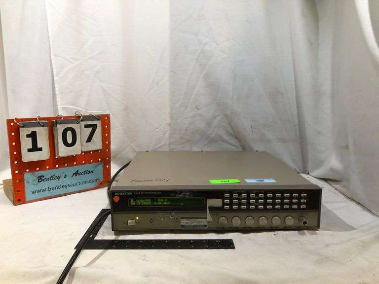 BOONTON 4300 RF POWER METER - Bentley & Associates, LLC