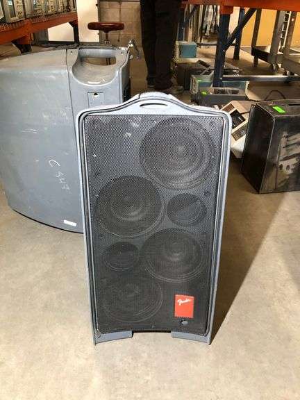 FENDER P-250 PORTABLE SOUND SYSTEM - Bentley & Associates, LLC