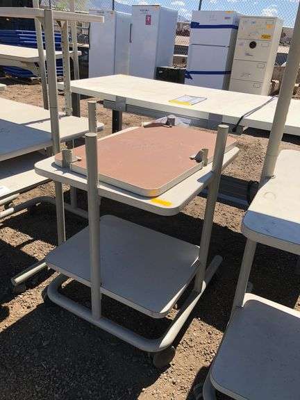 CASTERED ANTHROCART - 25 X 30 X 36 - USED, AS IS - Bentley & Associates ...