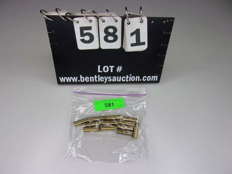 LOT: 12 ROUNDS .357 MAG YELLOW CAP BLANKS - Bentley & Associates, LLC