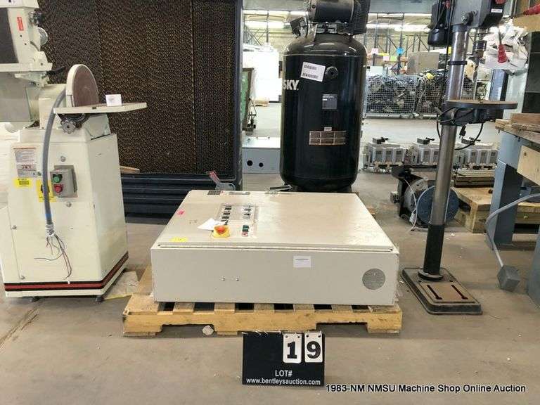 NOVELLUS PEP-4800DL ELECTRICAL ENCLOSURE W/ CUTTER HAMMER BREAKERS ...