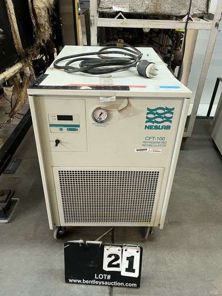 NESLAB CFT-100 REFRIGERATED RECIRCULATOR - Bentley & Associates, LLC
