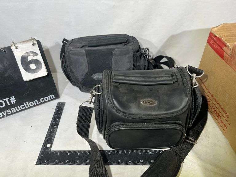 BOX: MISC EMPTY CAMERA BAGS - Bentley & Associates, LLC