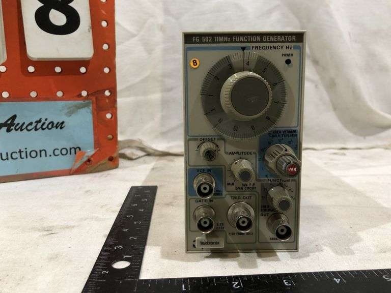 Tektronix Fg 502 11mhz Function Generator Bentley And Associates Llc
