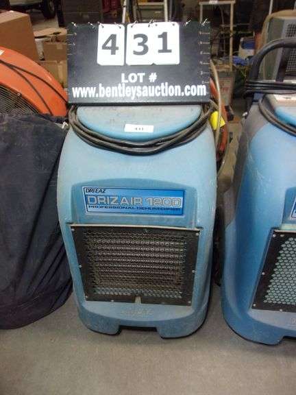 DRI-EAZ DRIZAIR 1200 PROFESSIONAL DEHUMIDIFIER MODEL: F203 - Bentley ...