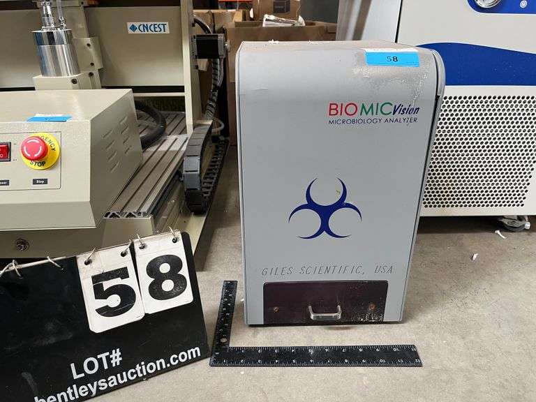GILES SCIENTIFIC BIO MIC VISION MICRO BIOLOGY ANALYZER - Bentley ...