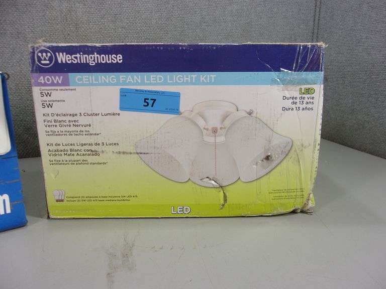 WESTINGHOUSE 40W CEILING FAN LED LIGHTING KIT - Bentley & Associates, LLC