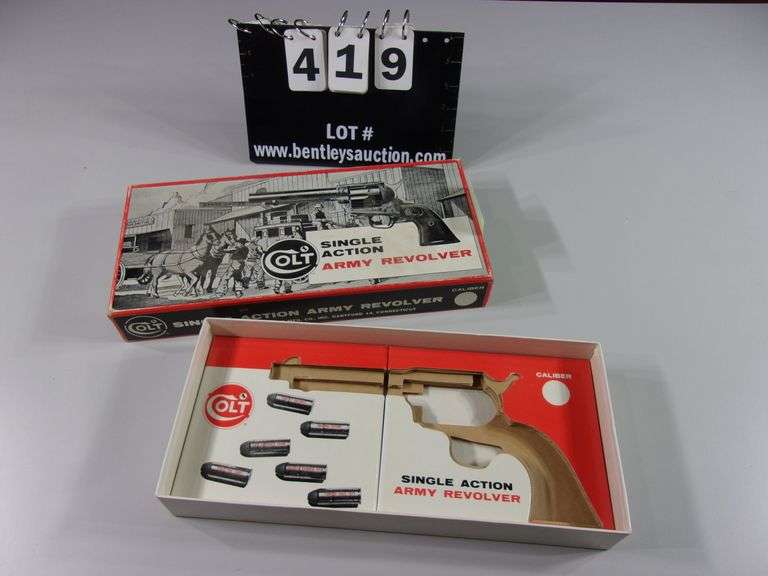 COLT SINGLE ACTION ARMY REVOLVER - BOX ONLY - WAS .357 MAG - Bentley ...